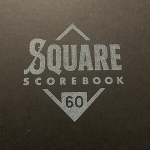 Square Baseball Scorebook - Etsy