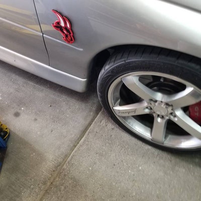 Angry Goat Car Emblem Badge Custom Red Black New - Etsy