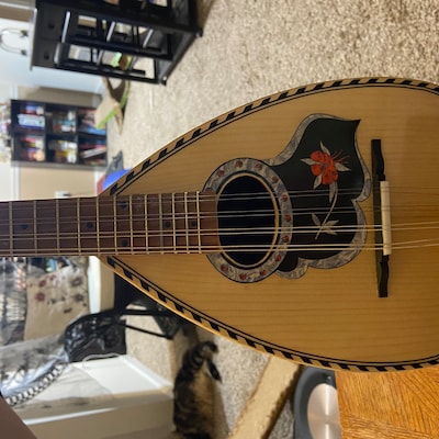 Classic Mandolin Handmade Traditional Greek Round Back Mandolin - Etsy