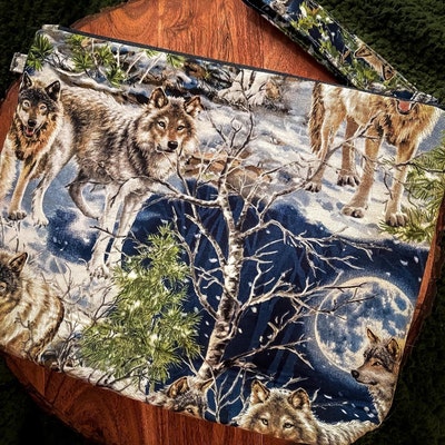 Project Bag, Window Bag, Vinyl Window Bag, Travel Bag, Ditty Bag, Bingo ...