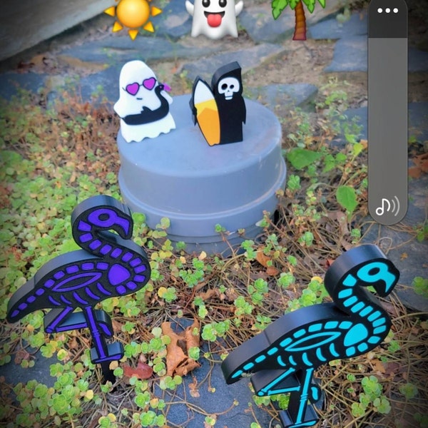 Grim Surfer and Beach Boo Ghoulz • Gothic Home Decor • 3D Printed - Etsy