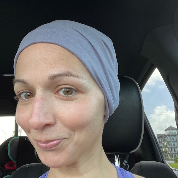 Bamboo Chemo Hat: Soft Cancer Beanie for Hair Loss - Etsy