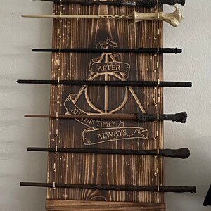 Wand Display Rack for Wizards and Witches - Etsy