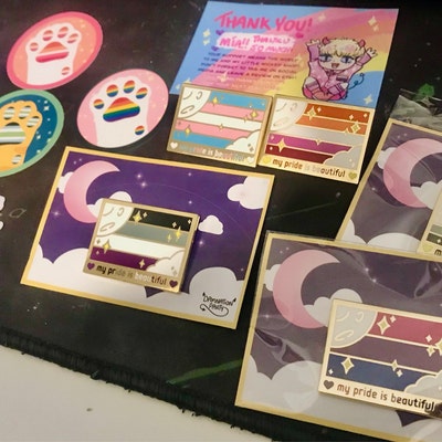 Transgender Trans LGBTQIA Enamel Pin - Etsy