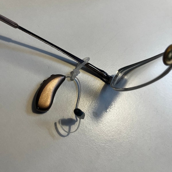 Hearing Aid Retainer for Glasses: Secure Connector, Kids & Adults - Etsy