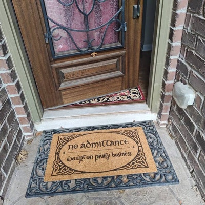 Dark Side Light Side Doormat Star Wars Door Mat Coir Mat - Etsy