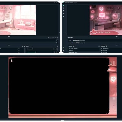 Cozy Room Animated Stream Overlay Pack - Etsy