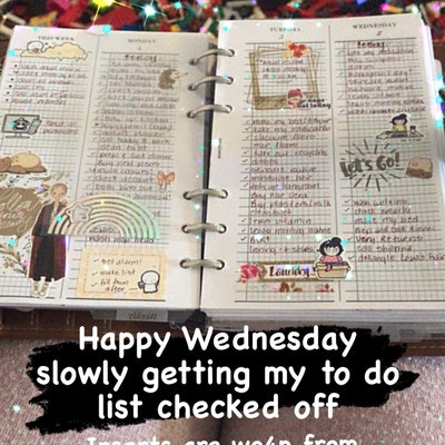 Pocket Size Daily Planner Printable Daily Agenda Daily - Etsy