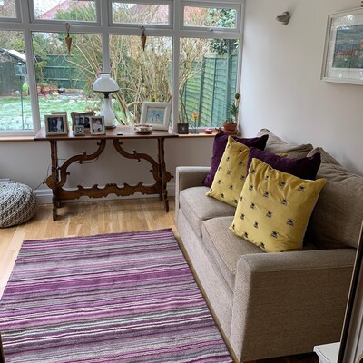 Carter Berry Wool Rug - Etsy UK