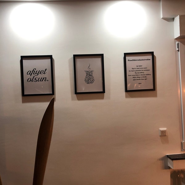 Sofra Duasi Poster Set - Etsy.de