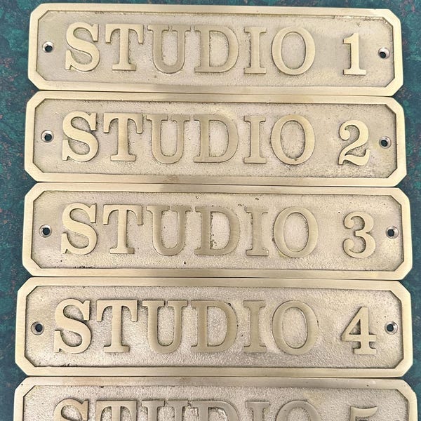 Personalized Bronze Address Signs - Street Number Plaques - Wall ...