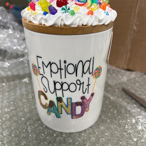 Funny Candy Jar, Motivational Gift, Custom Candy Jar, Boss Candy Jar ...