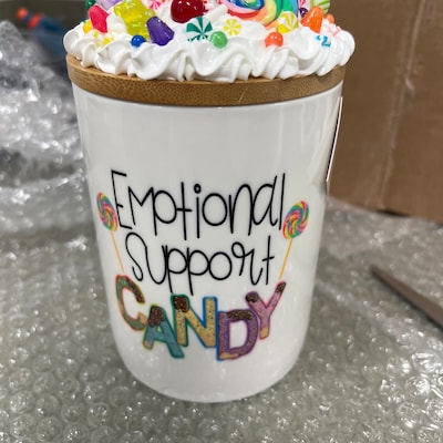 Funny Candy Jar, Motivational Gift, Custom Candy Jar, Boss Candy Jar ...