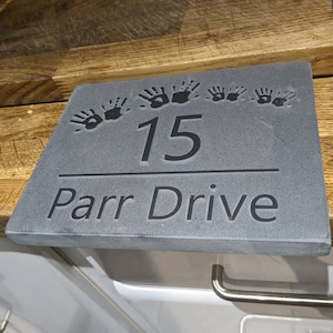 Natural Granite House Signs for Doors Gates and Fences - Etsy