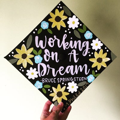 Custom Graduation Cap Painted Graduation Cap Custom Graduation Cap ...