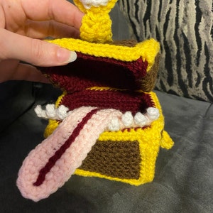 Mimic Chest Crochet Amigurumi Pattern - Etsy