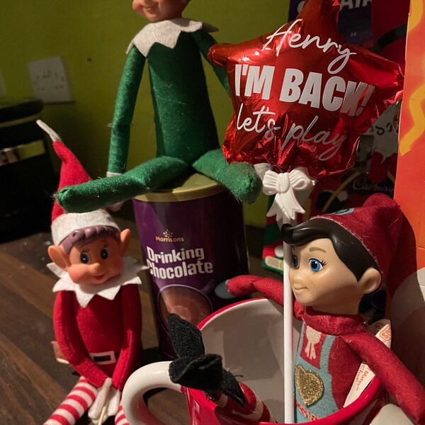 Christmas Character Stacking Boxes Personalised Gift Box - Etsy