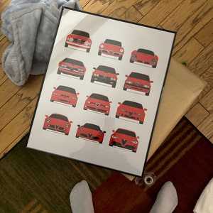 Chevy Camaro Generations 1967-present Inspired Car Poster Print Wall ...