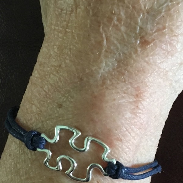 Autism Awareness Bracelet Autism Bracelet Friendship Bracelet Puzzle ...