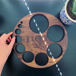 Walnut Cervical Dilation Board for Midwife Doula Birth Cervical ...