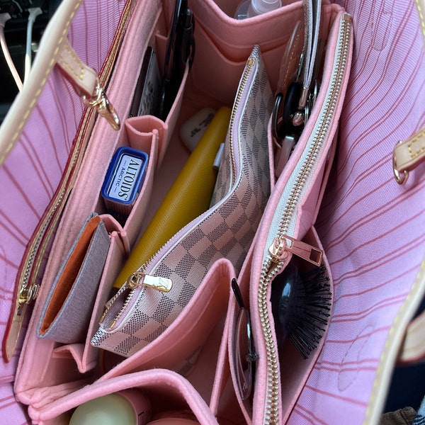 Felt Purse Insert (type JIA), Light Soft Sturdy, Organize Designers Bag ...