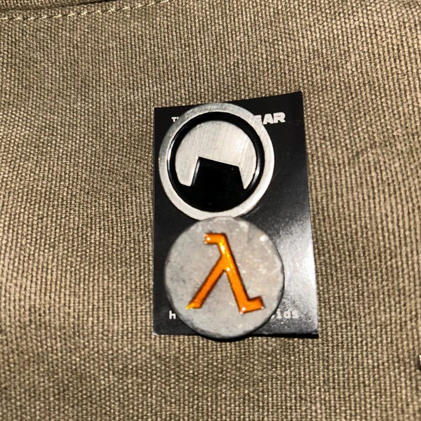 Hand Cast Half Life Lambda 1.1 Inch Lapel Pin - Etsy