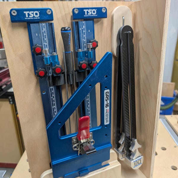 3D Printed Parallel Guide Holder (horizontal) Compatible With TSO TPG ...