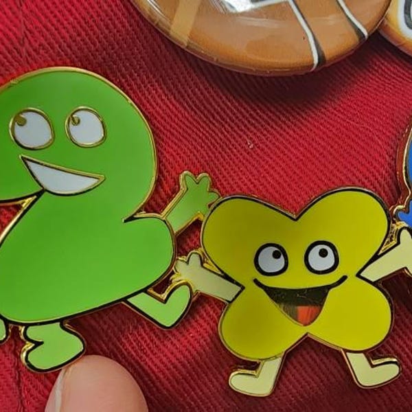 BFB TPOT Two Enamel Pin BFDI - Object Show - Etsy
