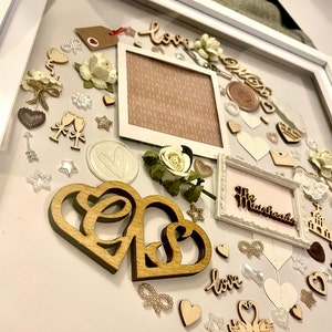 Wooden Confetti Mix Rustic Wedding Table Scatter Decoration Natural ...