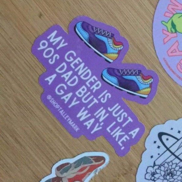 LGBT Sticker, Laptop Decal, Waterproof Sticker, LGBTQ Sticker, Queer ...