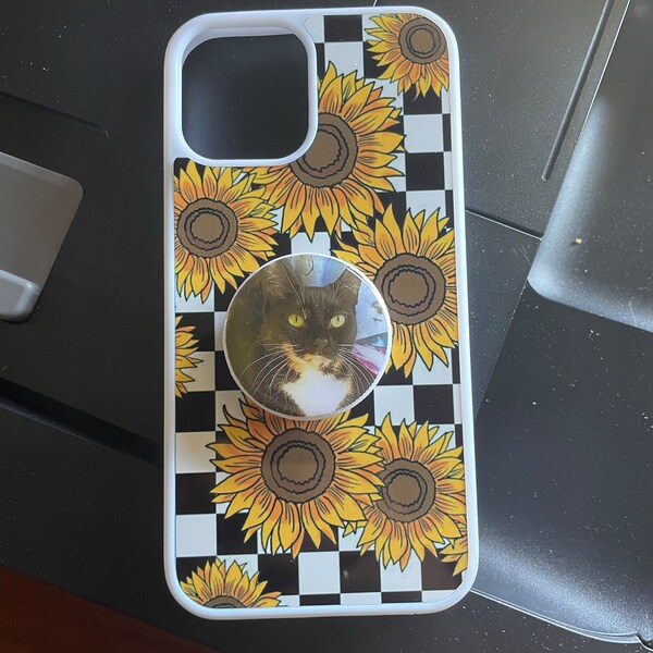 Custom Pop Socket Phone Grip Epoxy Resin Coating Personalized Pop ...