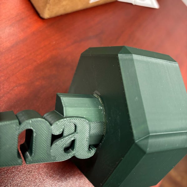 Personalized Full Size Dumbbell - Etsy