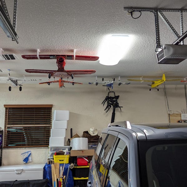 RC Airplane Hanger Ceiling Mount Wall Bracket for Hanging Medium ...