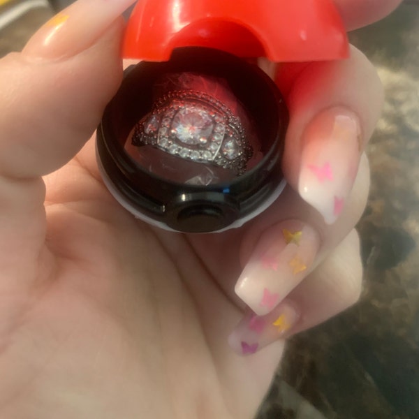 Pokemon Pokeball Ring Box - Etsy