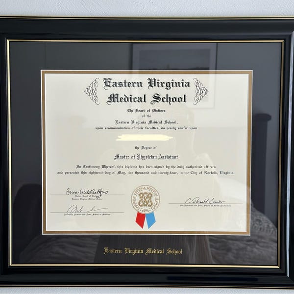Custom Diploma Frame - Etsy