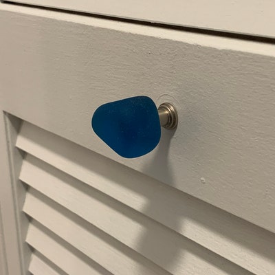 Beach Stone Nautical Knobs, Beachy Cabinet Knobs, Nautical Coastal Decor, Beach Rock Knobs ...