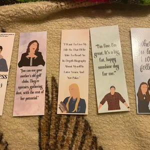 Romcom 90's Movie Bookmarks - Etsy