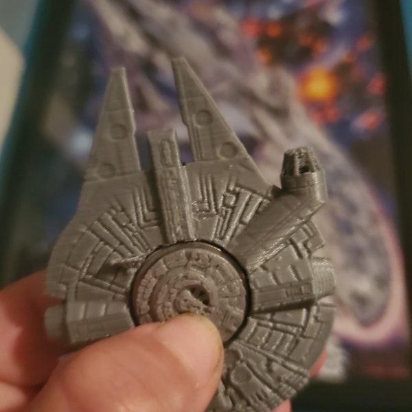 Custom Star Wars Millennium Falcon Fidget Spinner - EDC Desk Toy ...