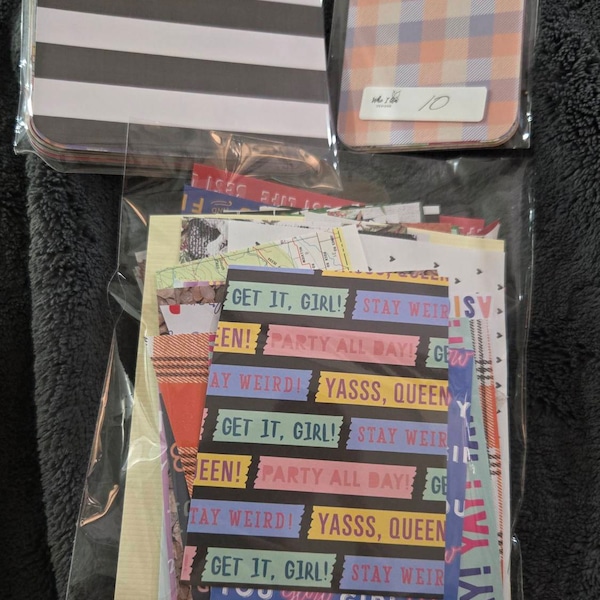 Letter Mini Cards // Blank Cards // Enclosure Cards // Love Note ...
