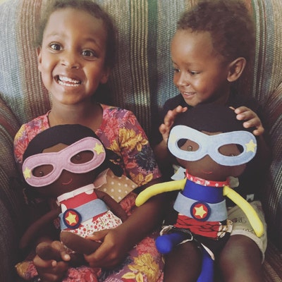 AFRICAN AMERICAN Black Superhero Girl Doll Black Lives Matter - Etsy