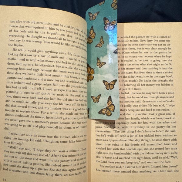 Butterfly Bookmark Collection | Cardstock Bookmarks | Laminated | Gift ...