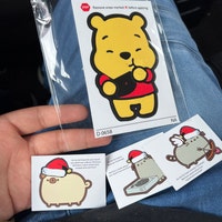 4x Pooh Car Sticker Disney Bumper Sticker Window Decal Vinyl - Etsy