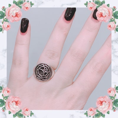 Utena Handmade 3D Ring Solid Sterling Silver 925 - Etsy