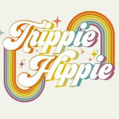Warm Retro Rainbow Logo Design 70s Logo Retro Rainbow 70s - Etsy