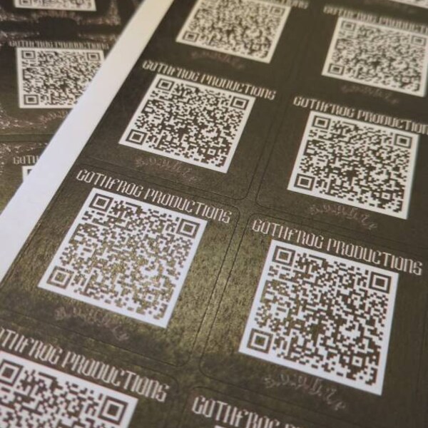 Square 37mm Stickers, A4 Sheets, Matte Finish, Logo Stickers ...