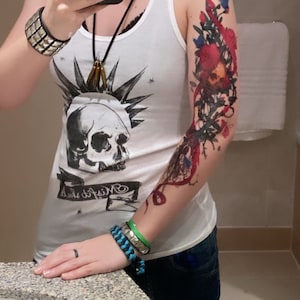 FULL SCALE Revy Cosplay Temporary Tattoo | Etsy