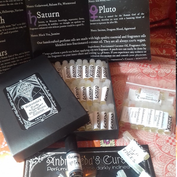 Tarot Perfume Complete Sample Set - 22 Different Fragrances - Vegan ...