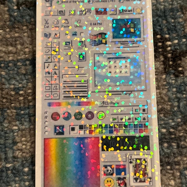 Y2k Microsoft Paint Sticker - Etsy