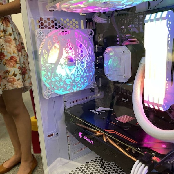 Fan Shroud | Serene Princess | Shroud/cover/grill for 120mm and 140mm ...