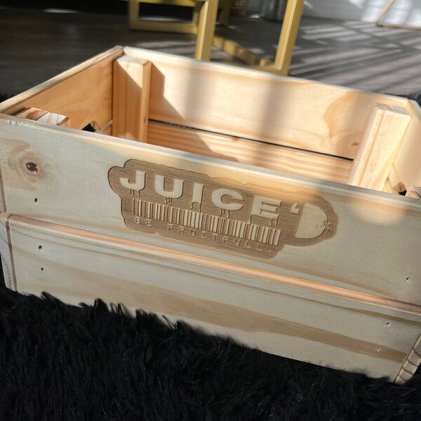 Personalized Crates, Gift Crates, Custom Logo Crates, Holiday Gift ...